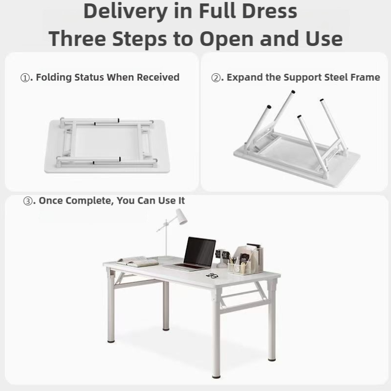 [SG Ready Stock] Folding Table Installation-Free Household Dining Table ...