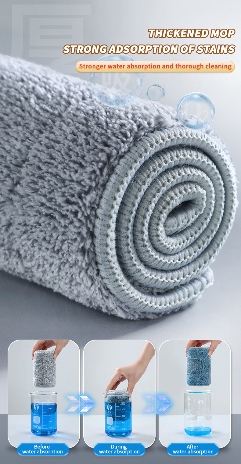 Joybos Flat Floor Mop Wet Dry Dust Mop for Hardwood Floors Laminate ...