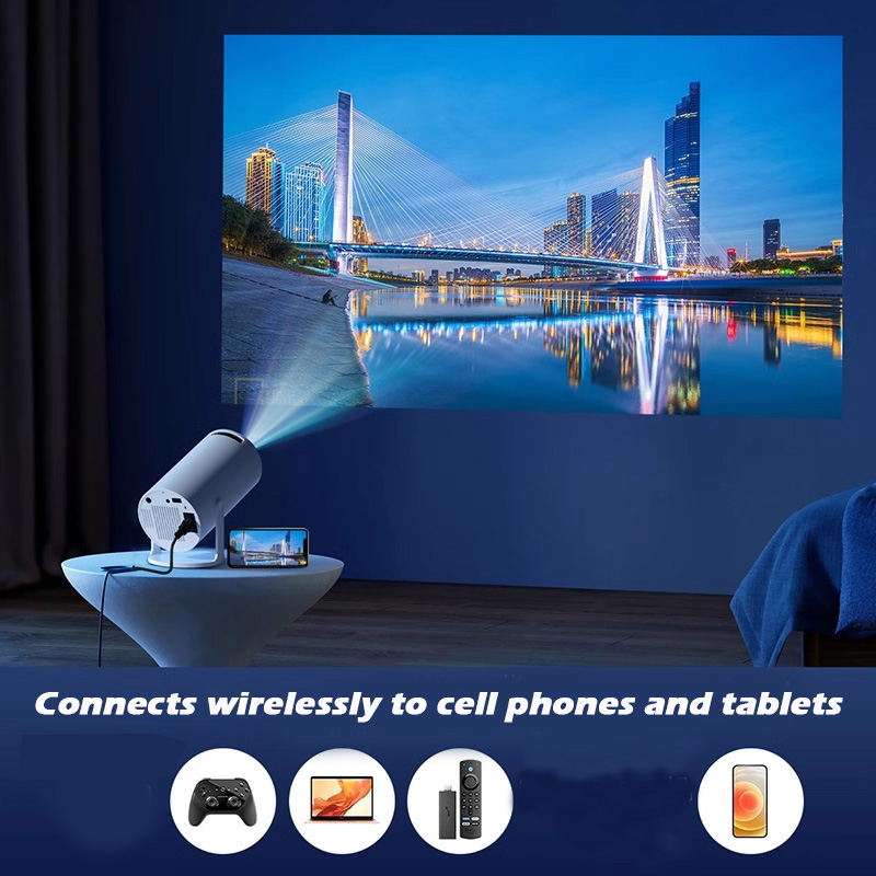 4K HD Projector HY300 Magcubic 110/220 Inch Cell Phone B0x TV for xbox ...