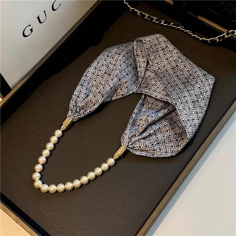 [Ready Stock] Hot Sale Magnetic Buckle Silk Scarf Korean Version Small ...