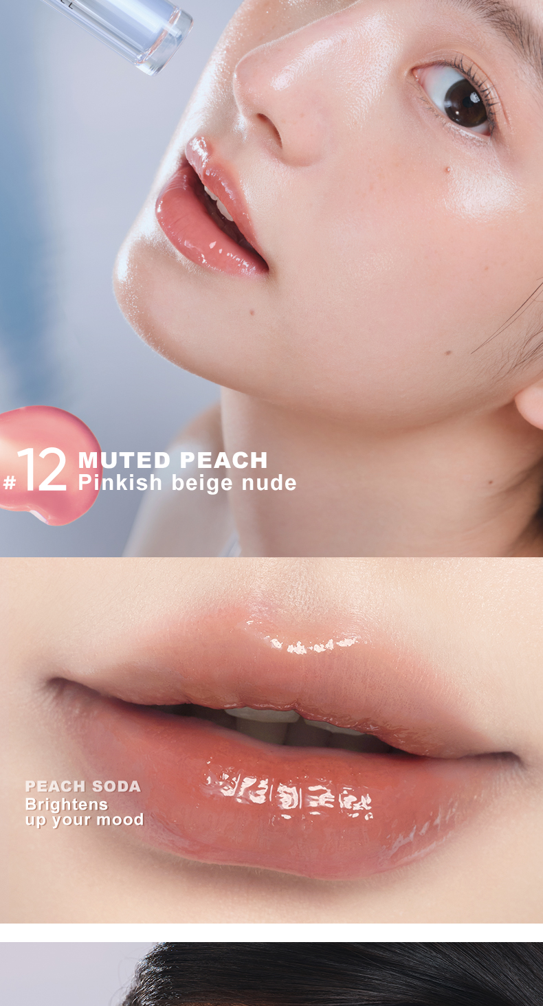 [Ice Iron] Judydoll 橘朵 Ice Iron Watery Lip Gloss Mirror Lipstick Long ...
