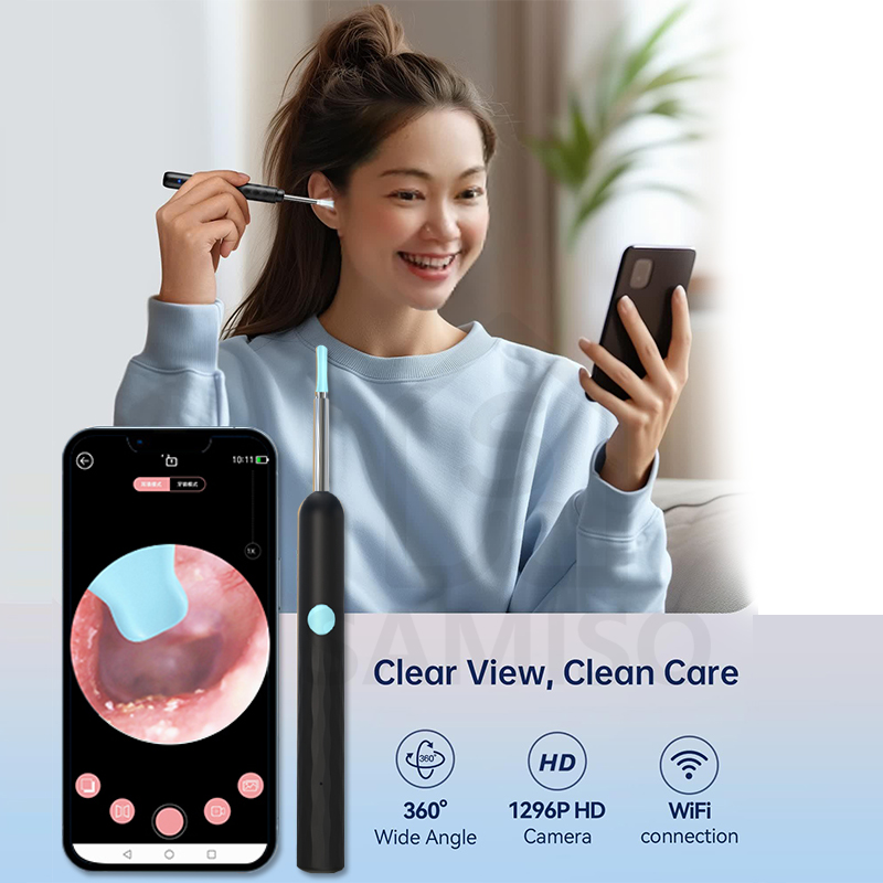 🇸🇬 SG Stock 18 in 1 Smart visual Ear Cleaner, Earwax Remover Tool, Ear ...