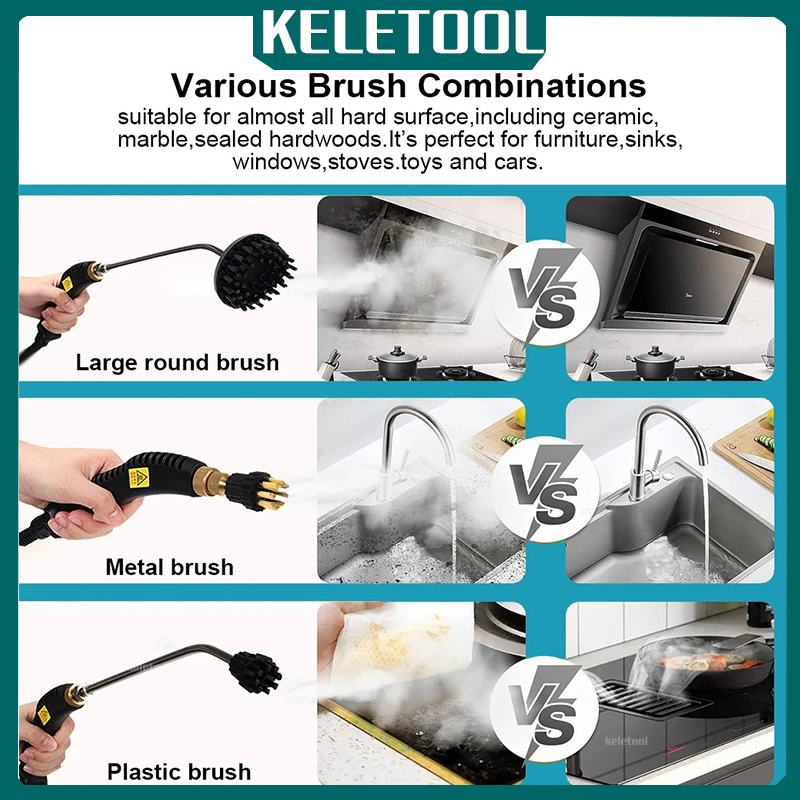 High temperature high pressure steam cleaning machine can achieve all ...