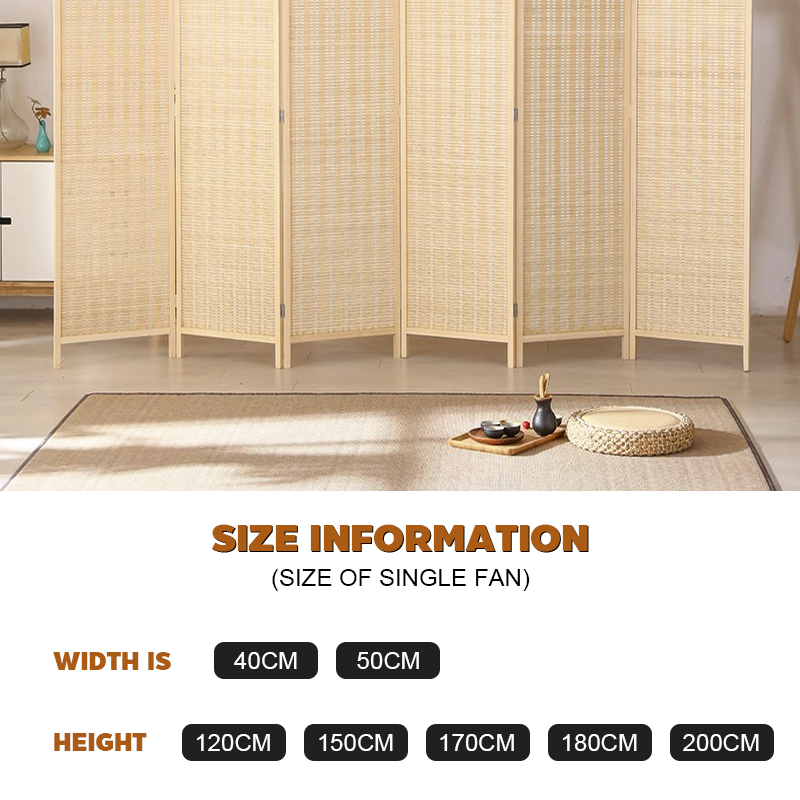 Rattan Divider/Bamboo Divider/Room Separator/Room Partition/Folding ...