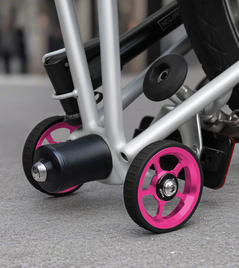 MUQZI Easywheel For Brompton 3sixty Folding Bike Eazy Wheels Upgraded ...