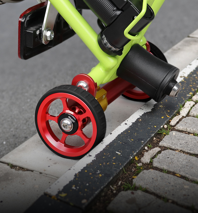 MUQZI Easywheel For Brompton 3sixty Folding Bike Eazy Wheels Upgraded ...