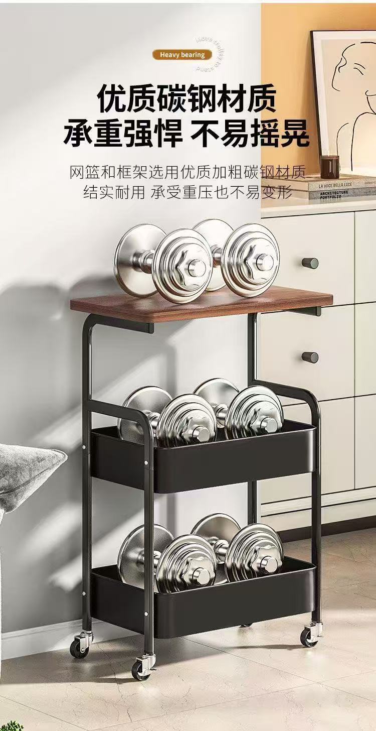 Multi-functional storage rack storage cart kitchen storage rack mobile ...