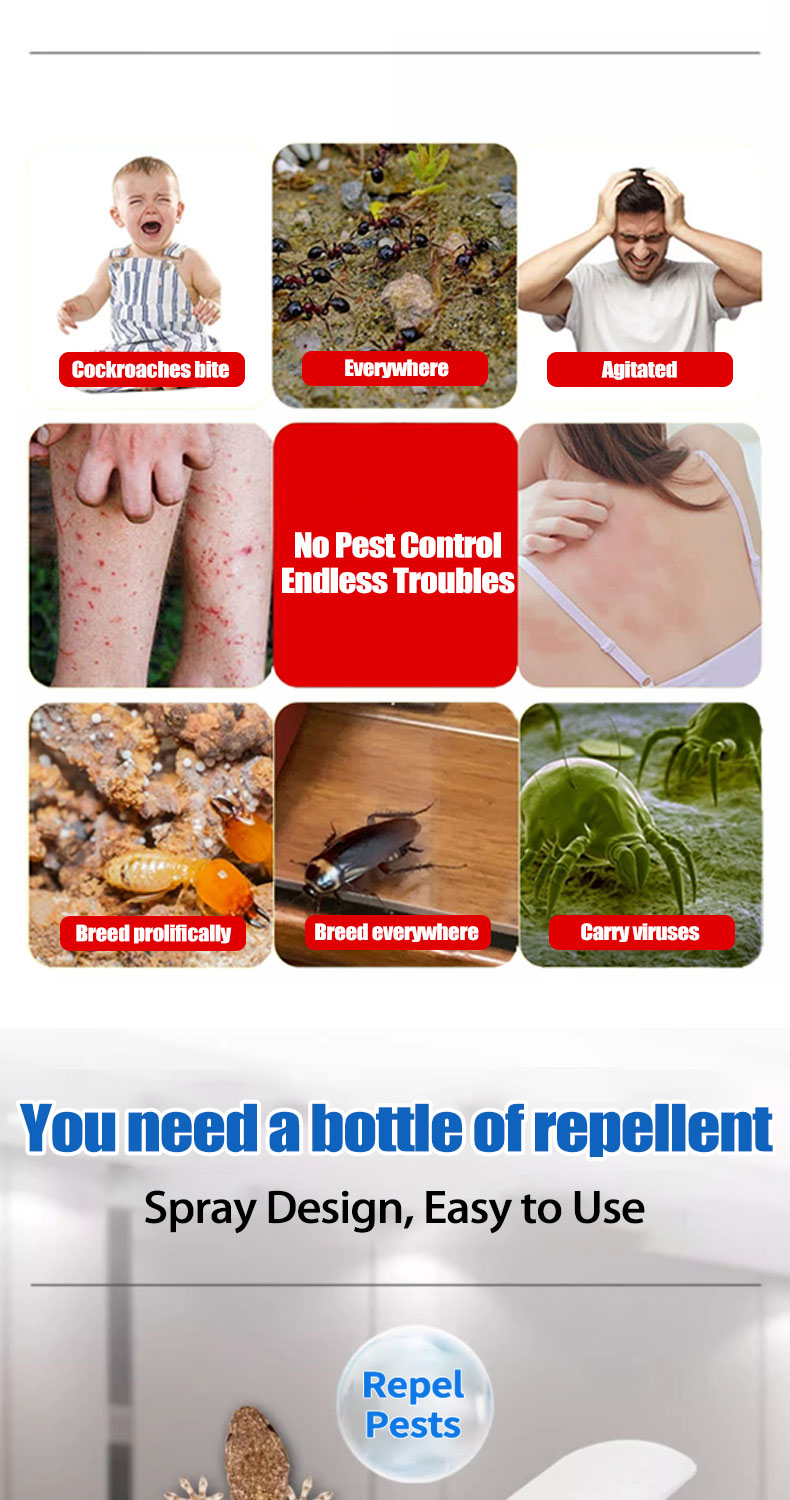 【RGAR】Plant-based Insect Repellent Spray Lizard/Gecko/Cockroaches ...
