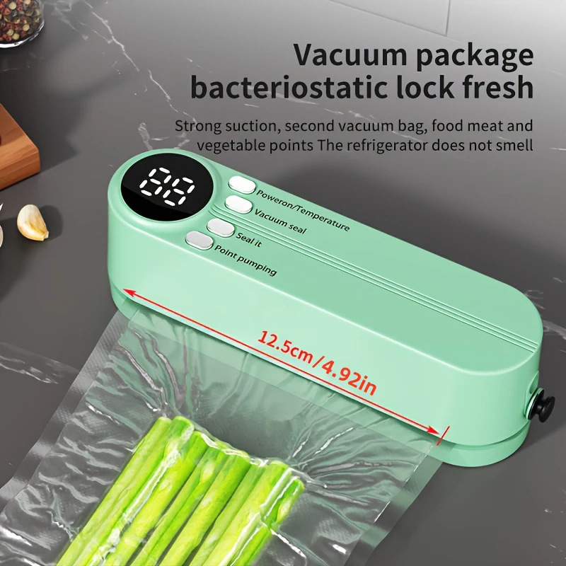 Vacuum Sealer A Multifunctional Food Sealer Wireless USB Charging With ...