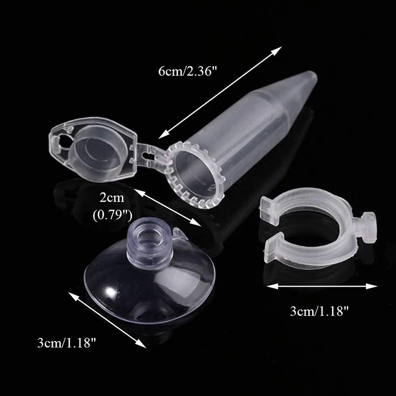 Mini Aquarium Feeder Funnel Cup Brine Shrimp Egg Automatic Feeder Fish ...