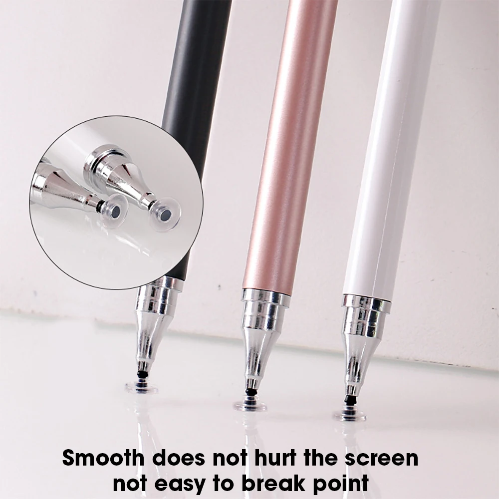 2-in-1 Smart Stylus Pen - Universal Capacitive for iPhone/iPad/Android ...