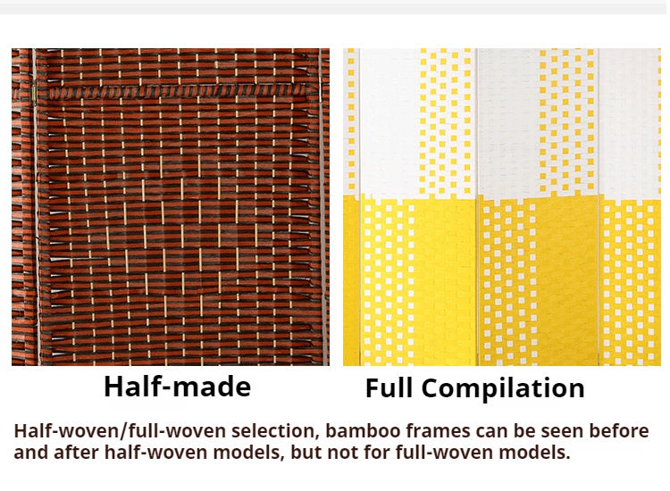 [Room Partition] Rattan Divider/Bamboo Divider/Partition/Folding Screen ...
