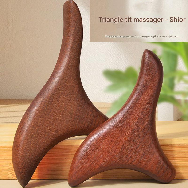 Foot Hand Massager Wooden Body Foot Neck Relax Blood Circulation ...