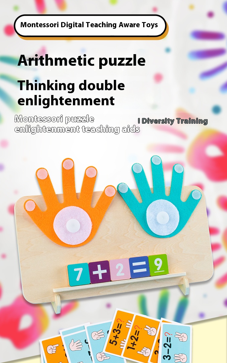 Children's Montessori Digital Teaching Aids Kindergarten Learning ...