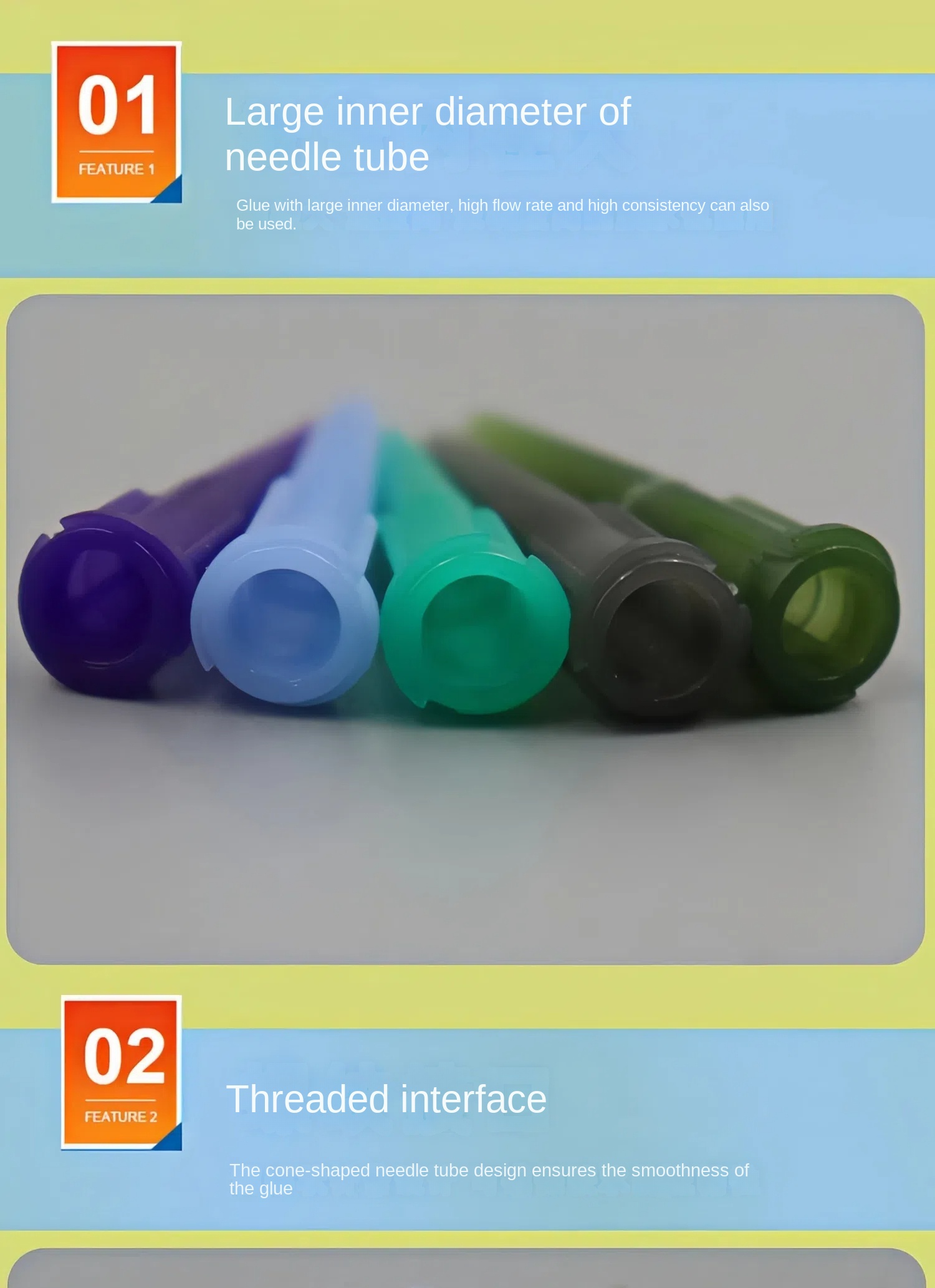 10pcs Total Length 30mm 8G-30G TT Plastic Tapered Pinhead,Liquid ...