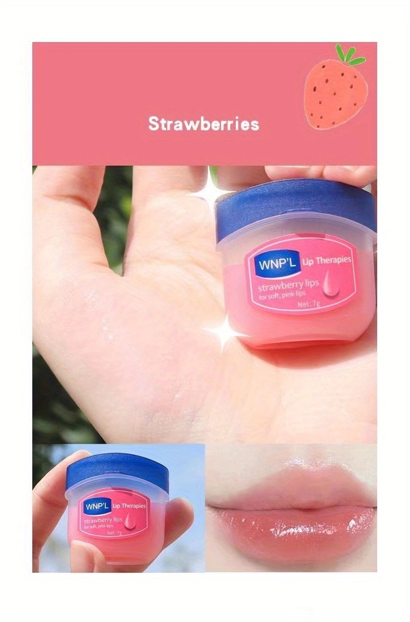 WNP'L Moisturizing Lip Mask Men and Women's ,Fruit Flavored Lip Care ...