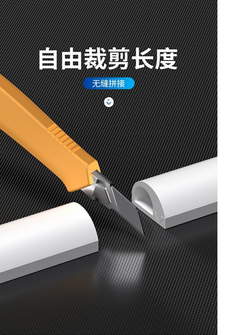 【SG Stock】Self-Adhesive PVC Wire Organizer Trunking - Side Open for ...