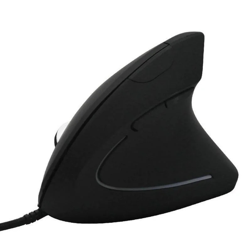 Ergonomic Right Hand Vertical RGB Optical Wired Mouse for Laptop PC ...