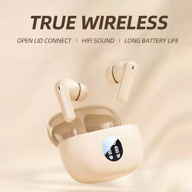 【24H SHIPS】TWS 5.4 Bluetooth Earphones True Wireless Smart Noise Reduction Earbuds LED Display ...
