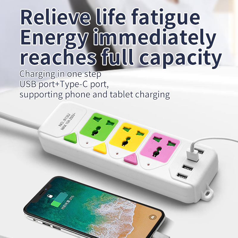 【SG Seller】Independent Switch Power Socket Extension Charge Plug ...