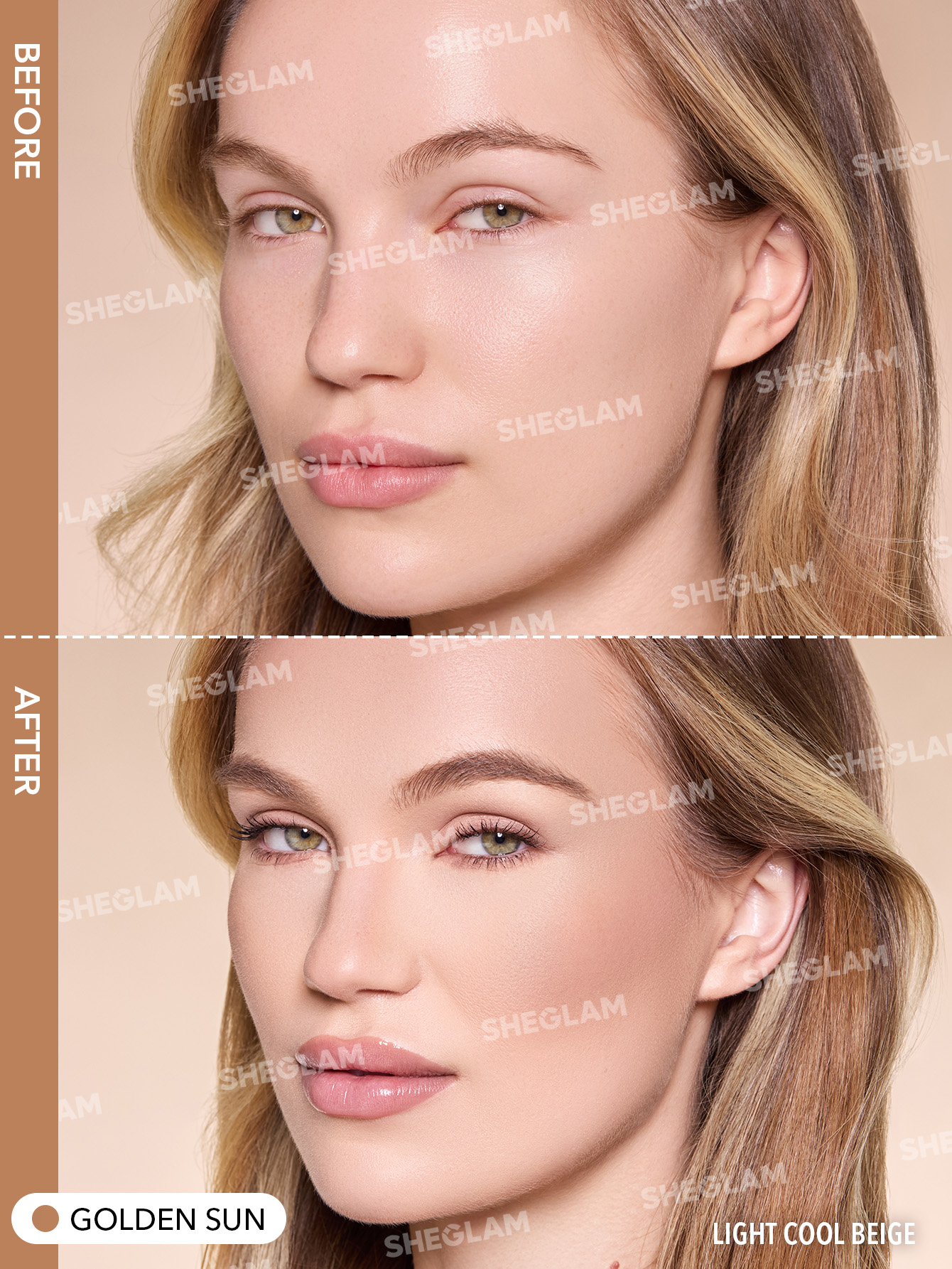 SHEGLAM Sun Beam Matte Liquid Bronzer Long Lasting Highly Pigmented ...