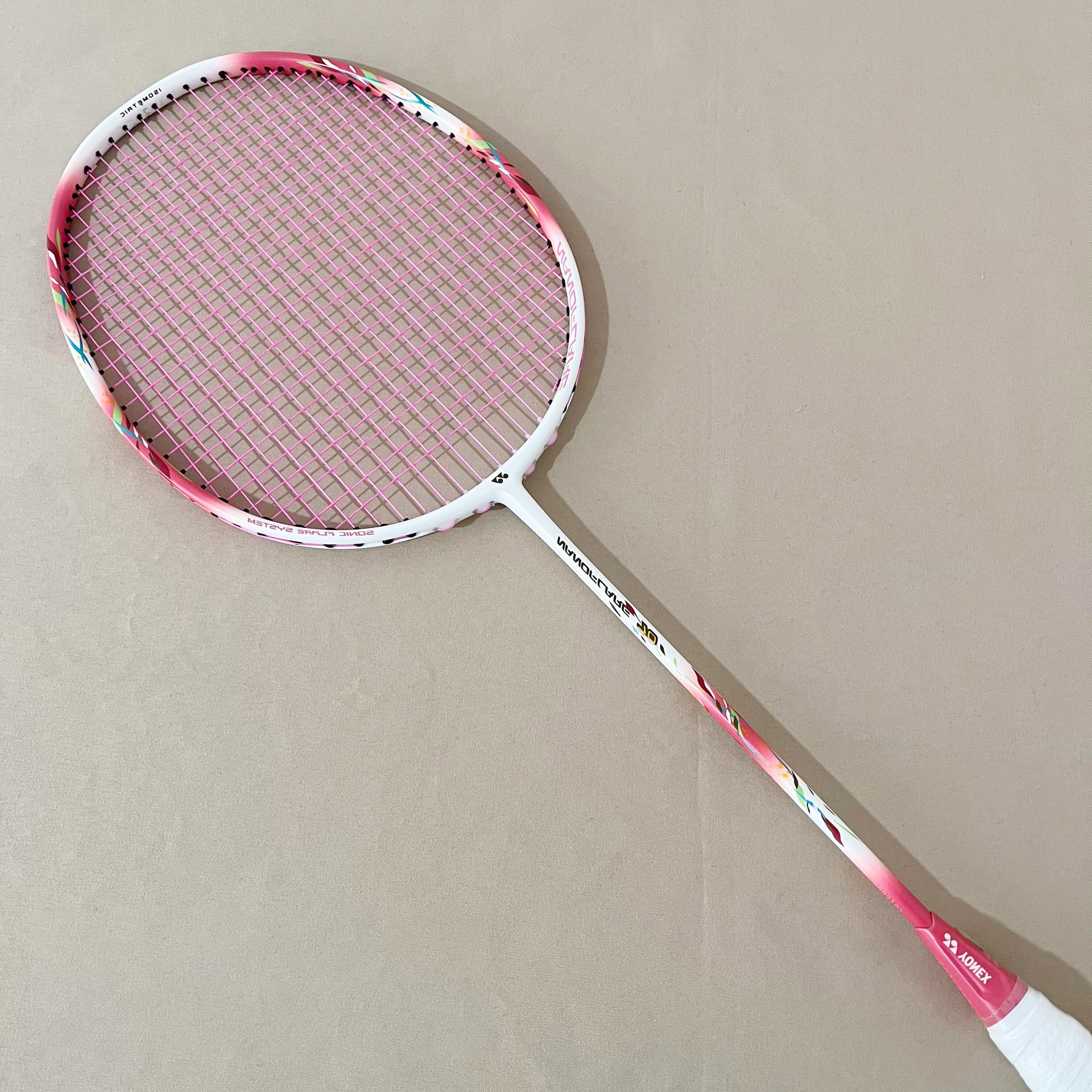 【Ready Stock】YONEX Badminton Racket NANOFLARE 70 Pink Female Specific ...