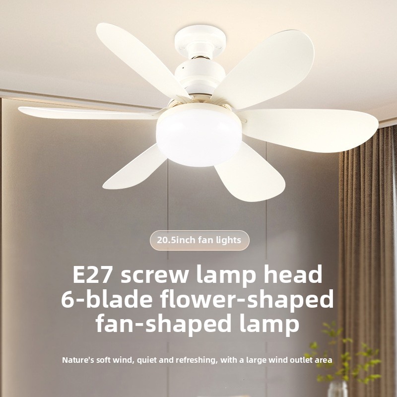 Modern E27 Ceiling Fan Light with Remote Control, Perfect for Bedrooms ...