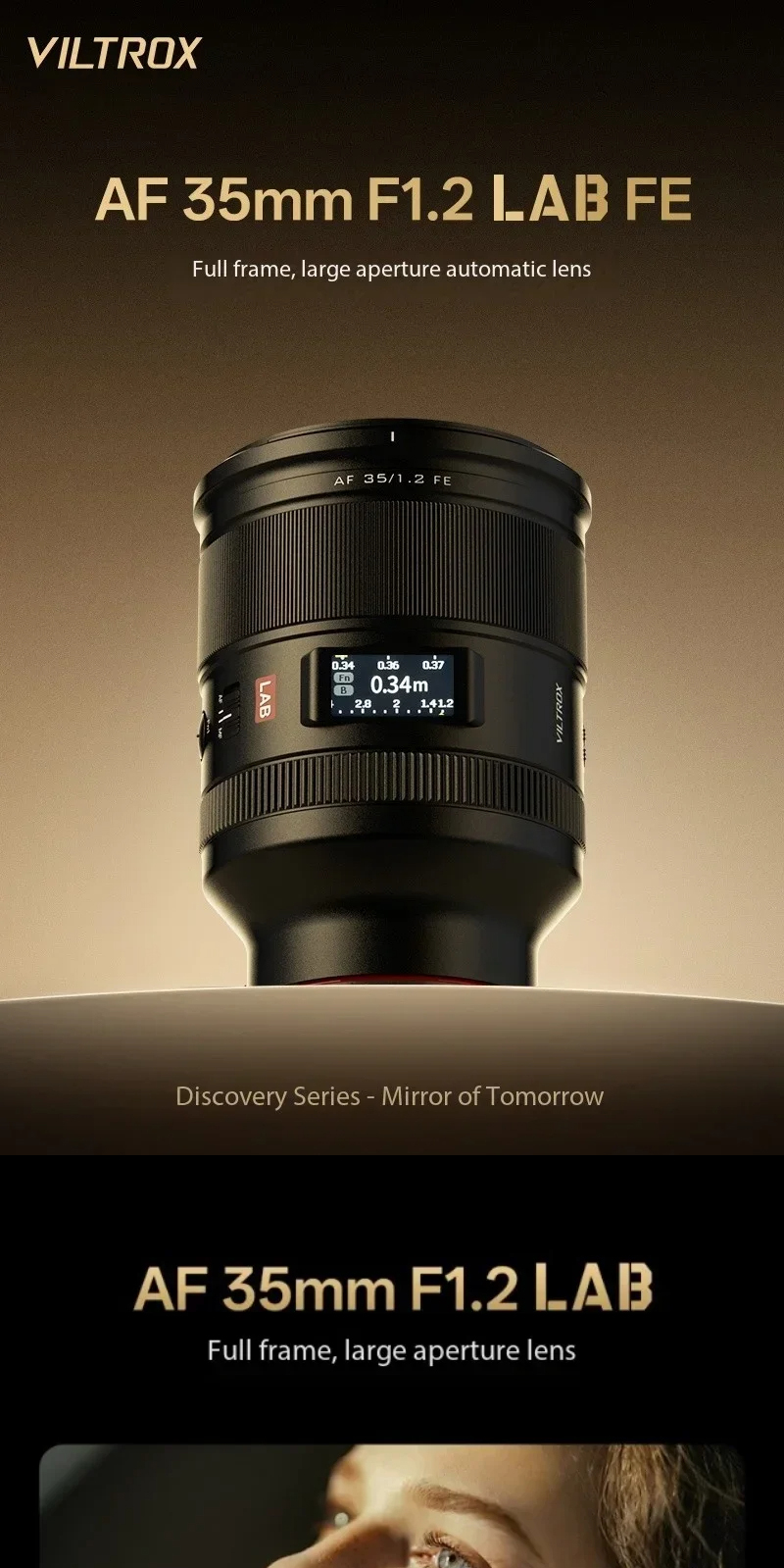Viltrox AF 35mm F1.2 LAB Full-Frame Lens for Sony E / Nikon Z | Shopee ...