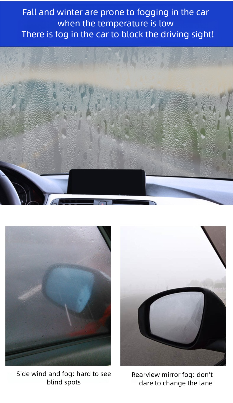【SG Stock】Magic Gem Car clear glass anti fog coating agent /car helmet ...