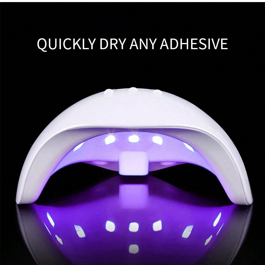 White UV LED Nail Lamp 36W Professional | Shopee Singapore