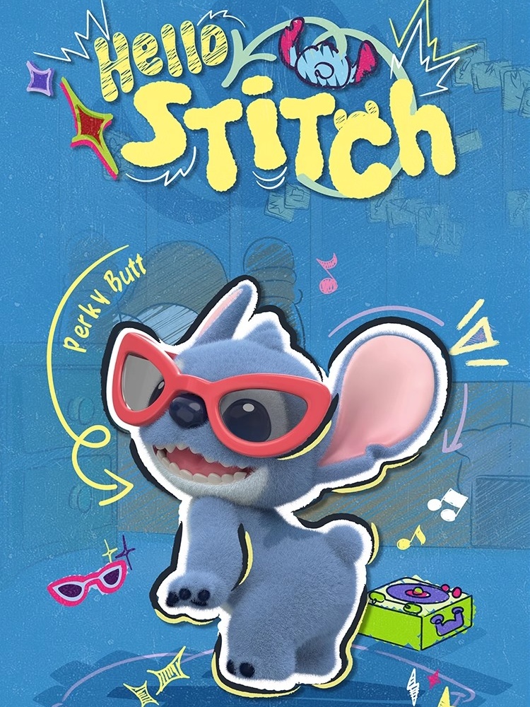 TOPTOY Disney Stitch "HELLO Stitch" series figure blind box ornament ...