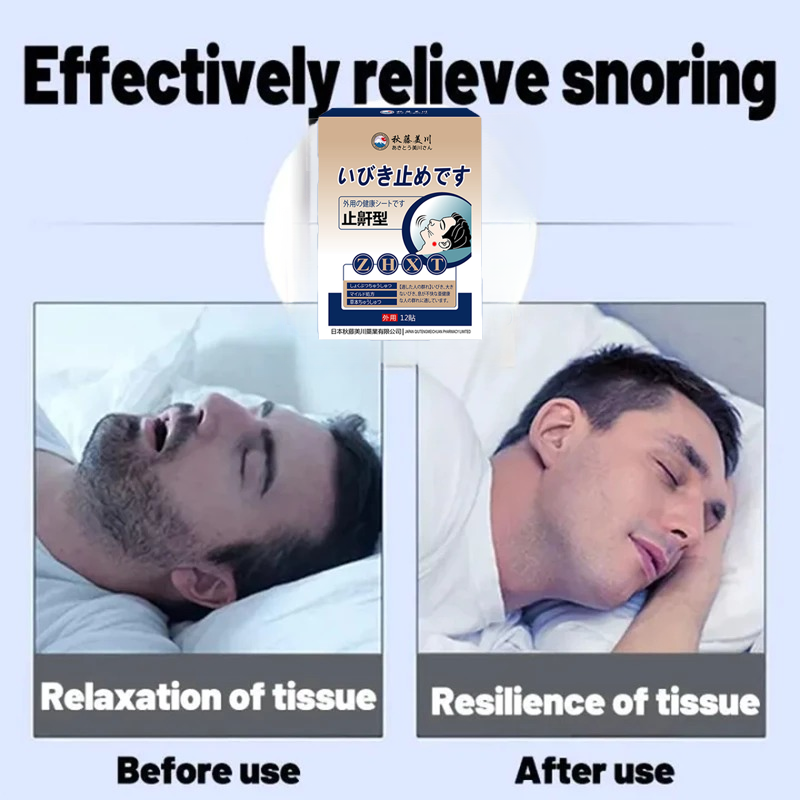 Anti-snoring rhinitis patch - relieve snoring, nasal congestion ...