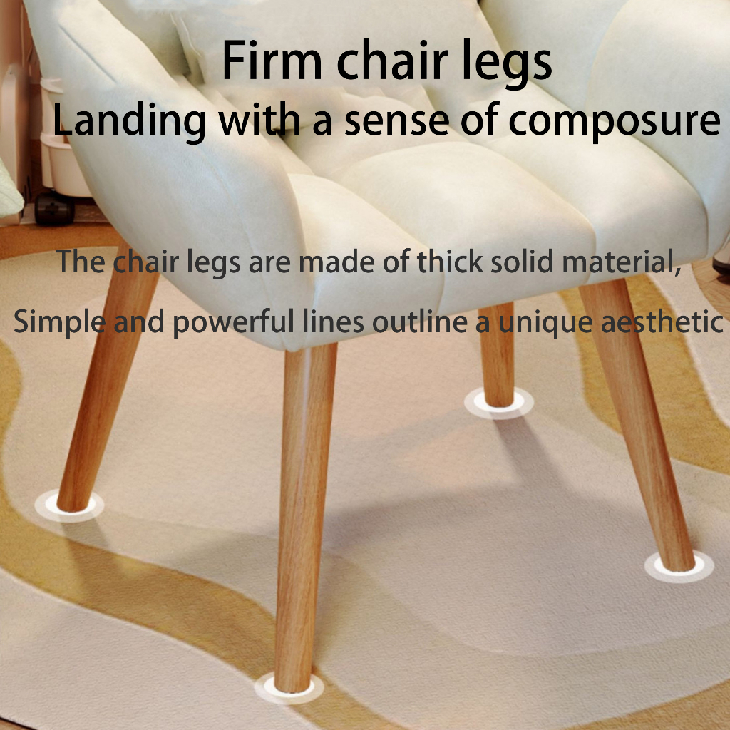 360°swivel chair Dressing Chair Ins Style Nordic Chair Bedroom Makeup ...