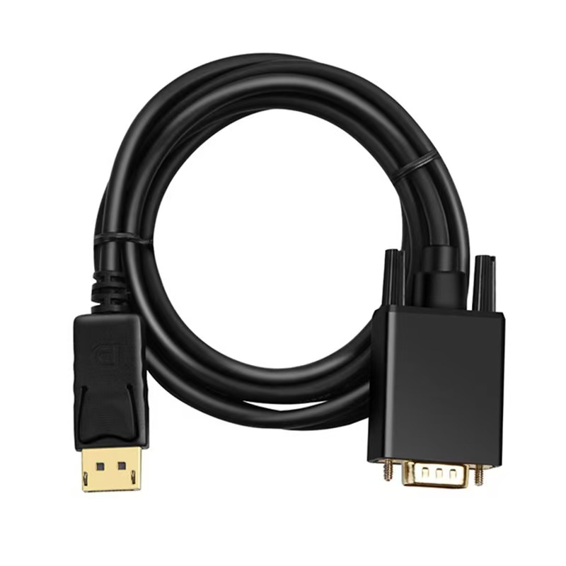 DisplayPort to VGA Adapter Cable 1.8m Male to Male Converter for PC ...
