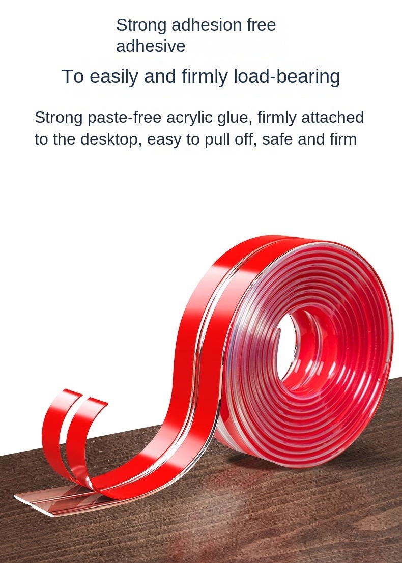 Transparent Silicone Bumper Strip Self-adhesive Children Corner ...