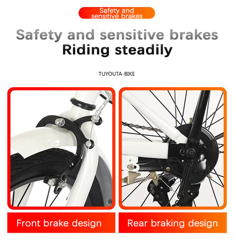 Foldable Bicycle Double Disc Brake Foldable Bike Adult Bicycle ...