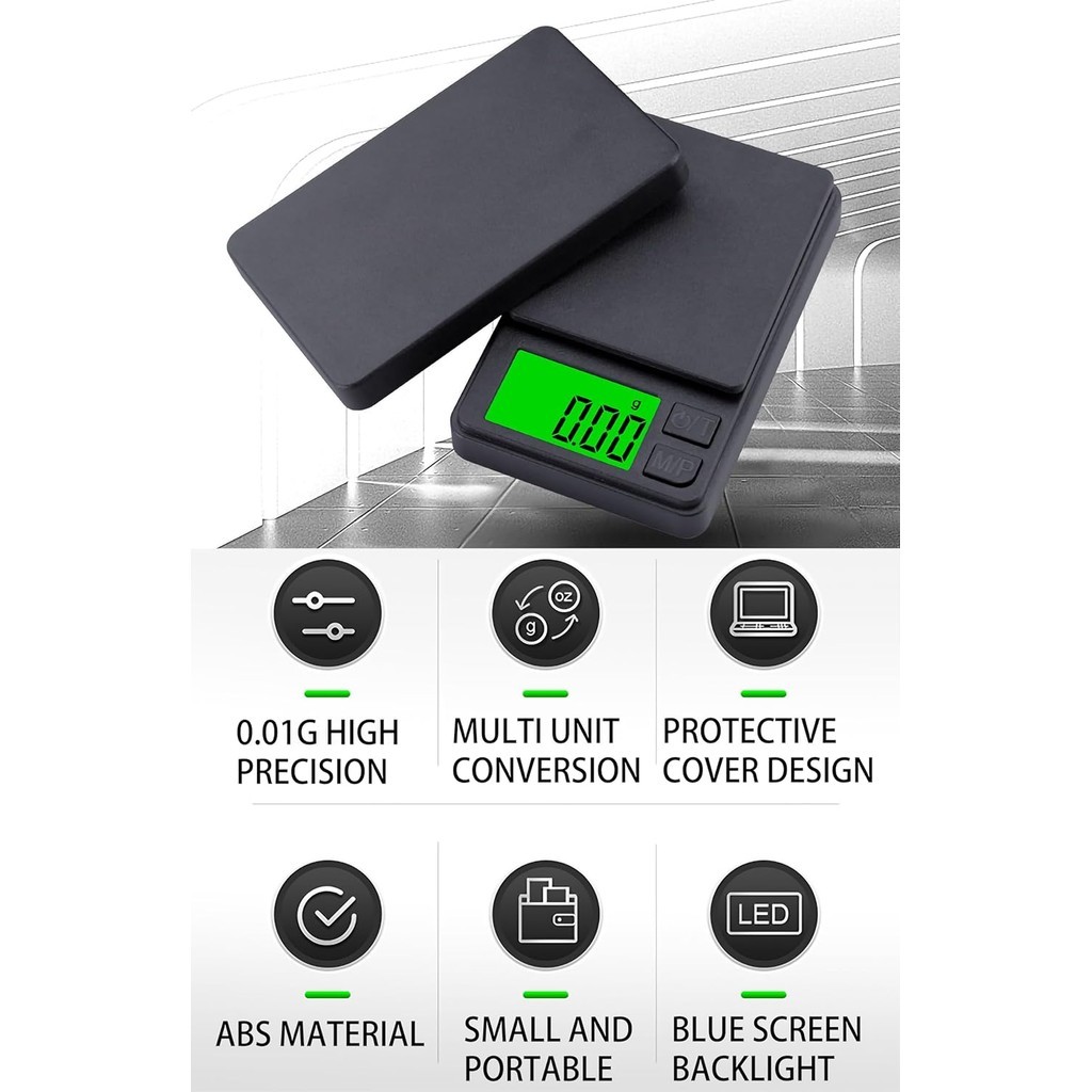 Mini Baking Scale, High Precision Electronic Scale, Kitchen Scale ...
