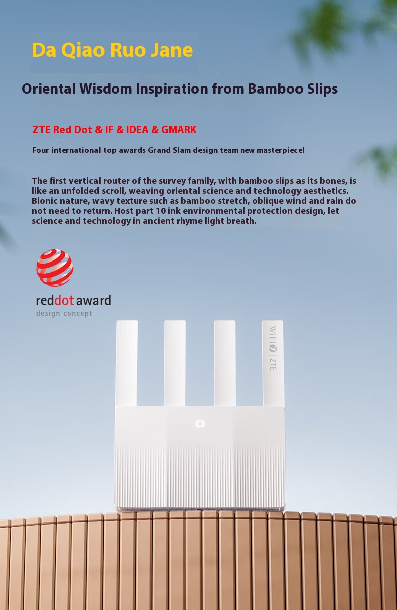 ZTE BE3600 Pro Qingyun Edition self-developed chip 2.5G Ethernet port ...