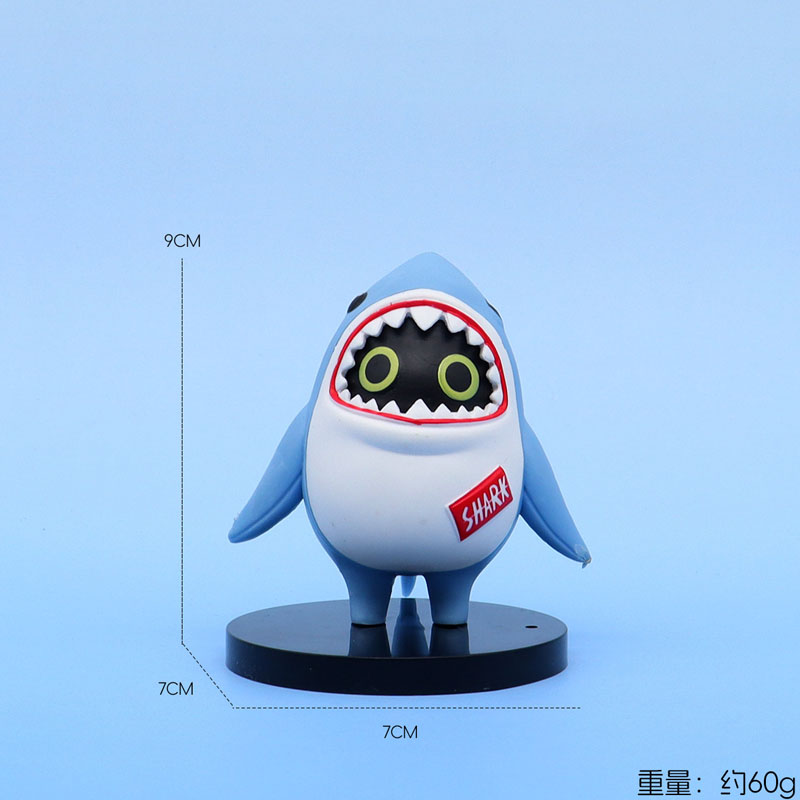 10cm Zenless Zone Zero Cosplay Bangboo Sharkboo Devilboo Figures Model ...