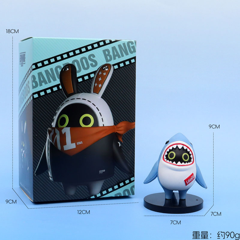 10cm Zenless Zone Zero Cosplay Bangboo Sharkboo Devilboo Figures Model ...