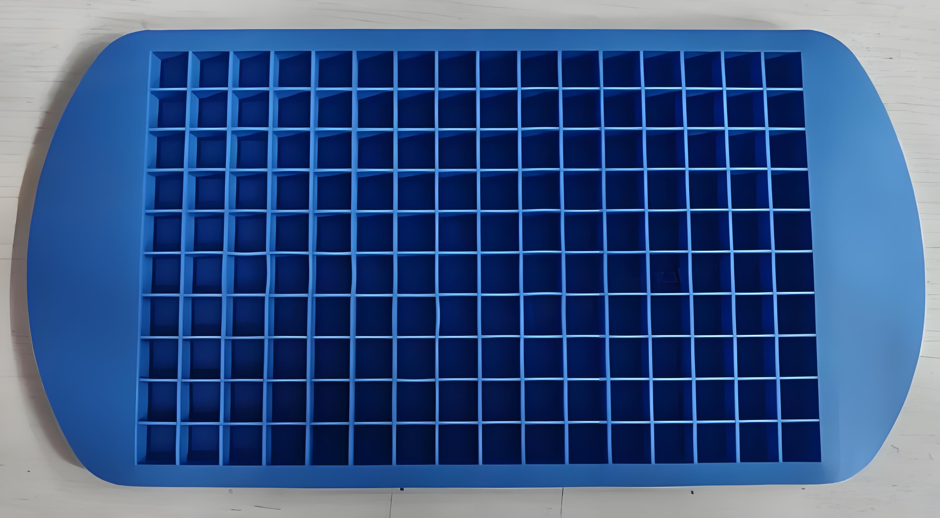 Silicone Mini Ice Cube Trays 2 Pack, 160 Crushed Ice Cubes Molds Easy ...