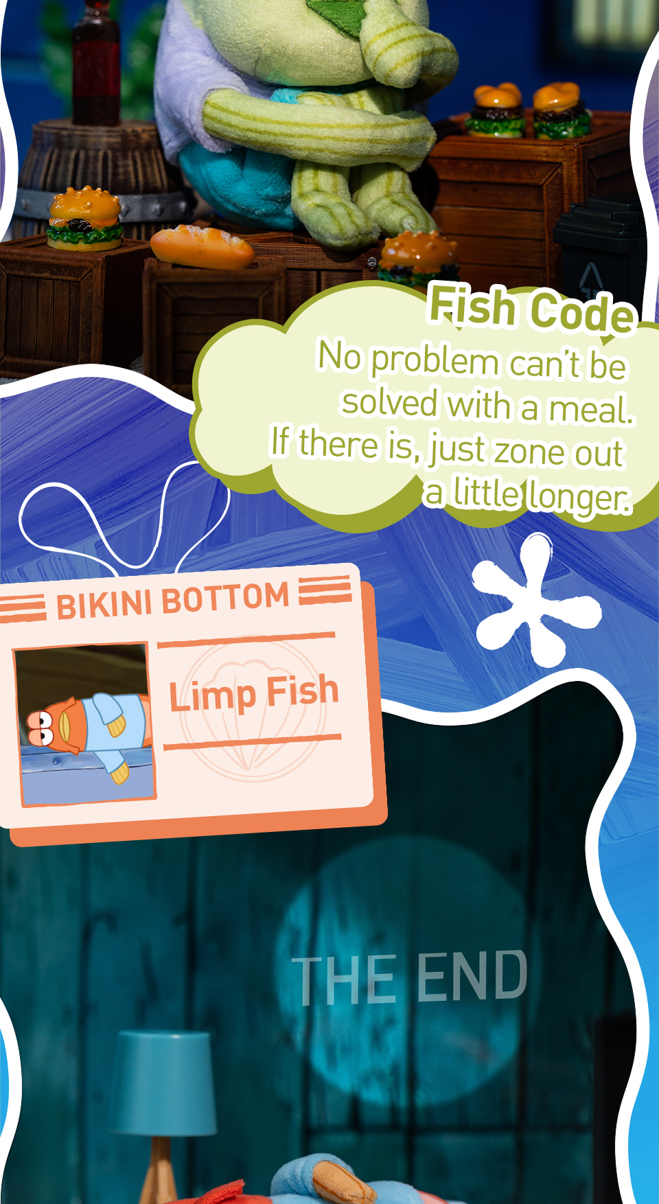 POP MART Bikini Bottom Buddies - Whimsical Plush Blind Box Action Toys ...