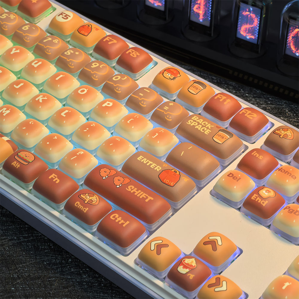 Bread Paradise Keycap MOG Profile 139 Keys PBT Five-sided Dye ...