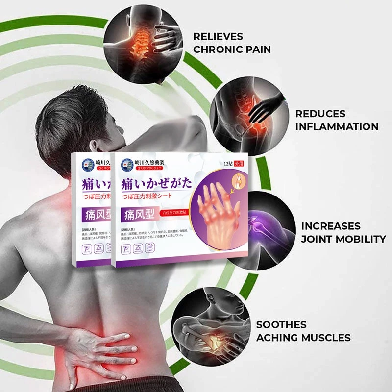 Gout Medicine Gout Patch Joint pain releif patch Knee pain relief ...