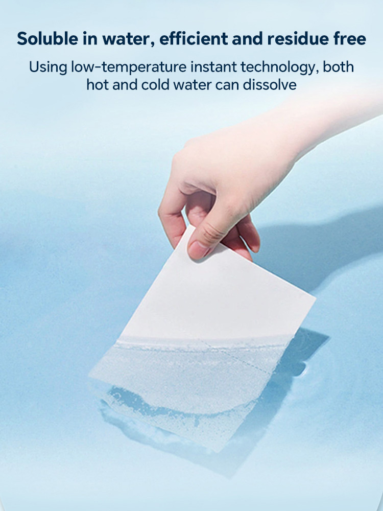 WEILIANG Laundry Sheet Laundry Paper Travel Laundry Detergent 40 Sheets ...