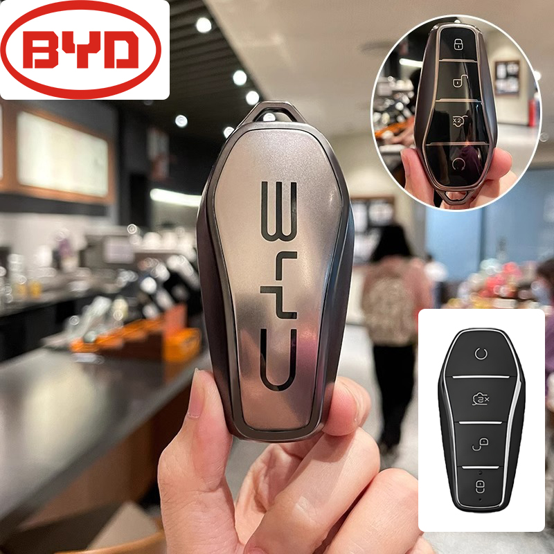 BYD smart remote key shell is suitable for BYD Atto 3/Dolphin/Seal ...