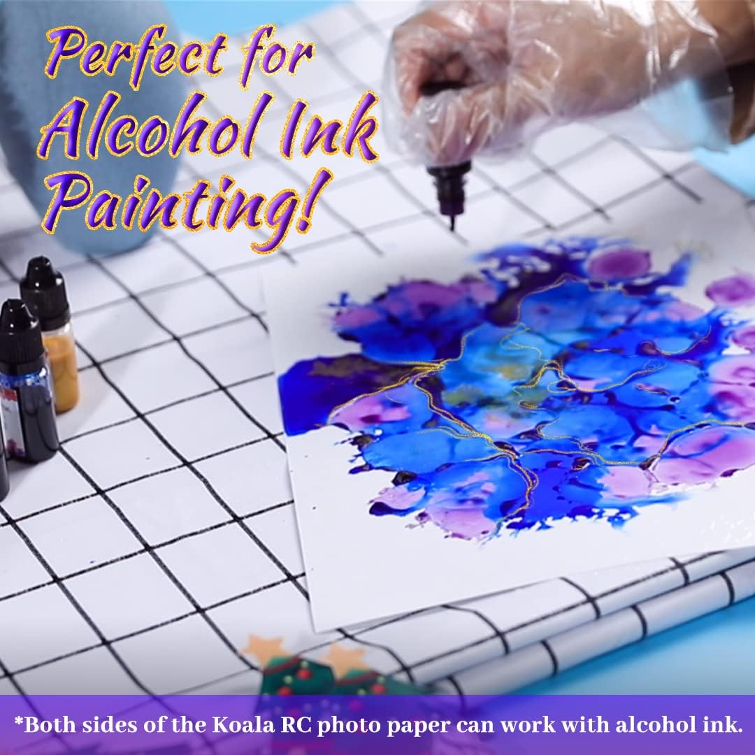 【RC Photo Paper】 A-SUB Resin Coated Photo Paper 260gsm A4 Waterproof ...