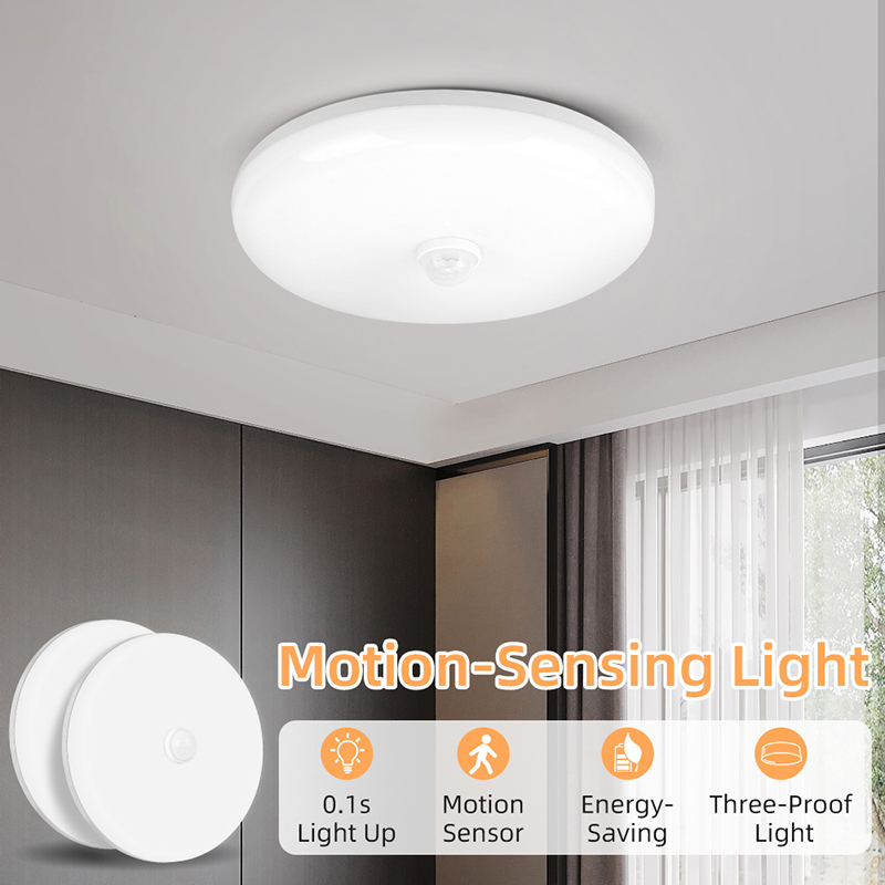LED Motion Sensor Ceiling Light Sensor Lamp Auto Ceiling Light Mordern ...