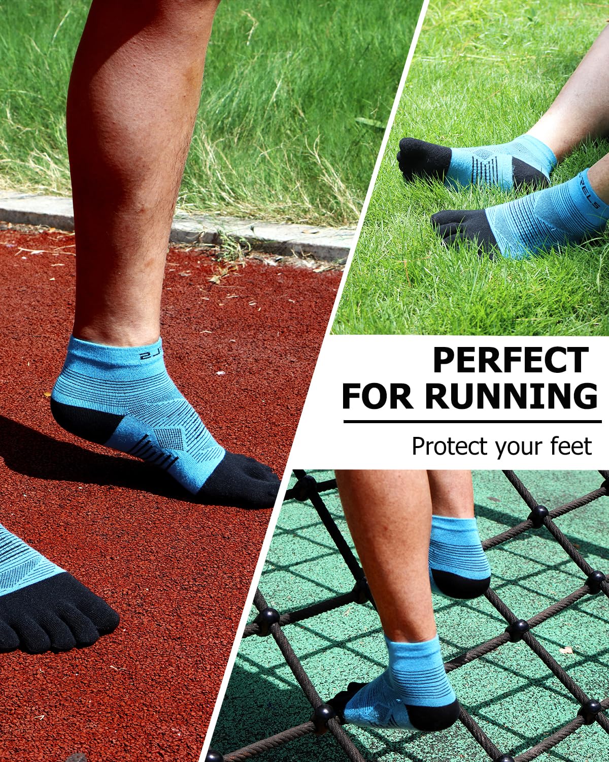 Quick-Dry Five-Toe Sports Socks | Sweat-Absorbing & Durable | Unisex ...
