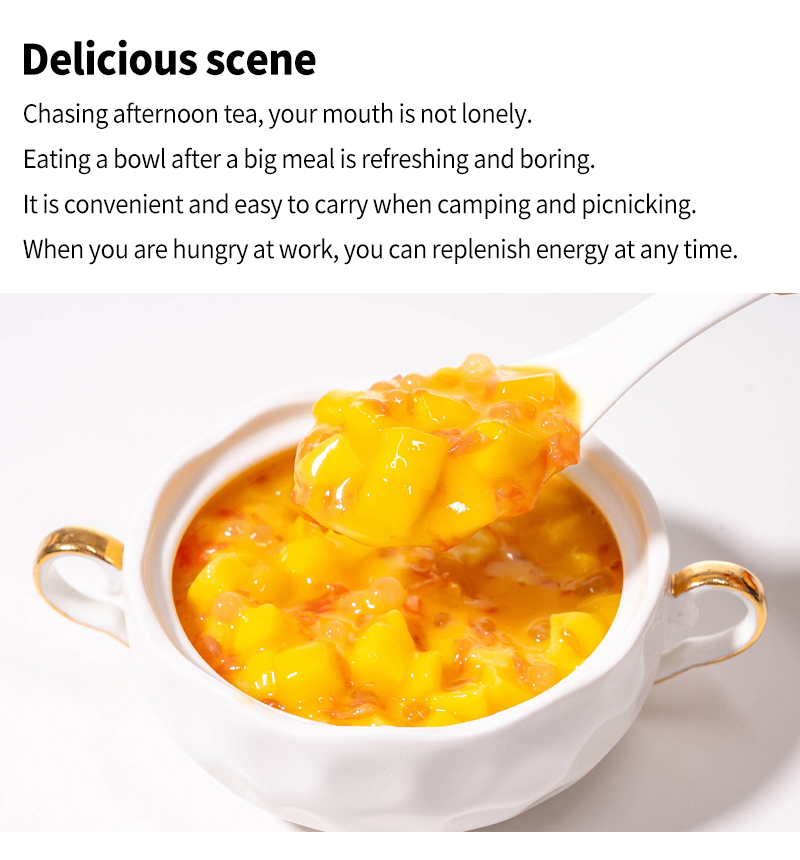 【SG STOCK】 Mango Pomelo Sago halal instant snack halal food Hong Kong Dessert 杨枝甘露 instant food ...